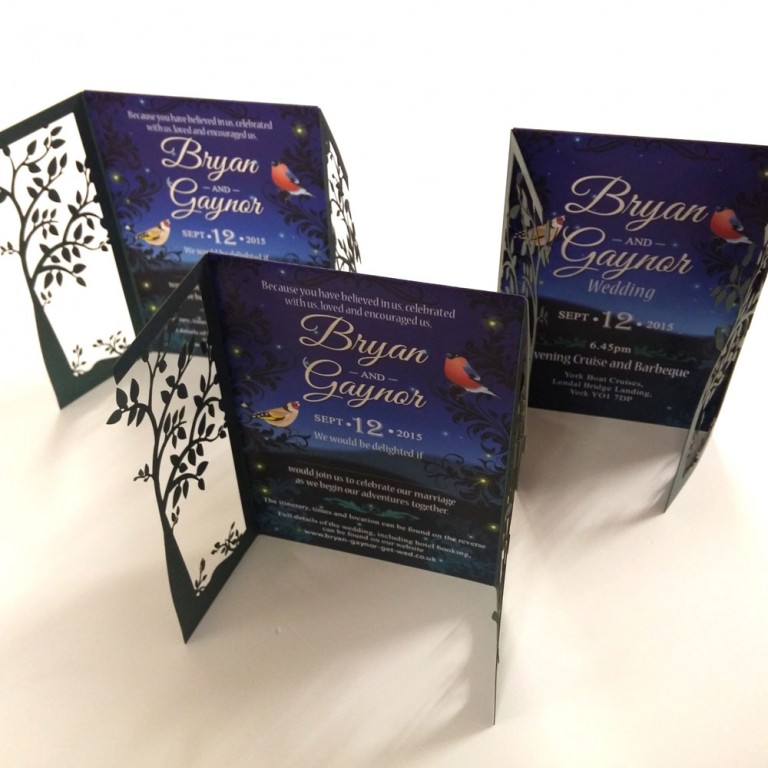 Custom Laser Cut Wedding Invitations - Aceprint